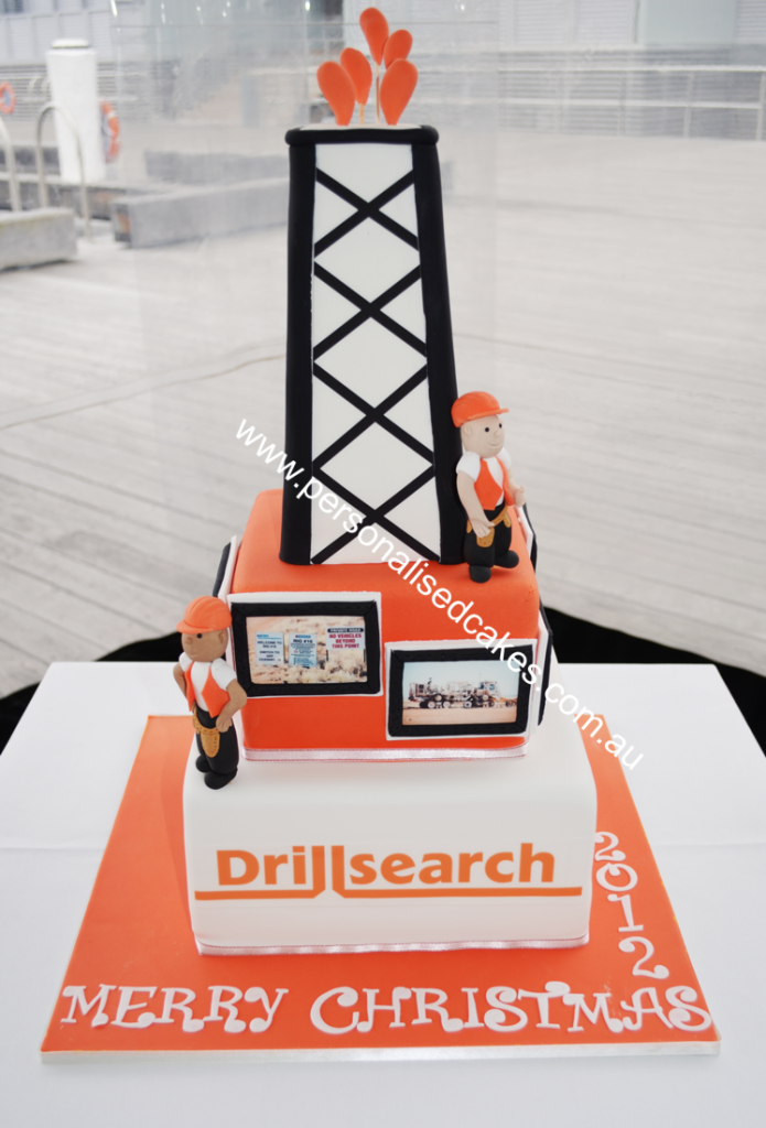 Corporate Drill Rig Cake ⋆ Personalised Cakes