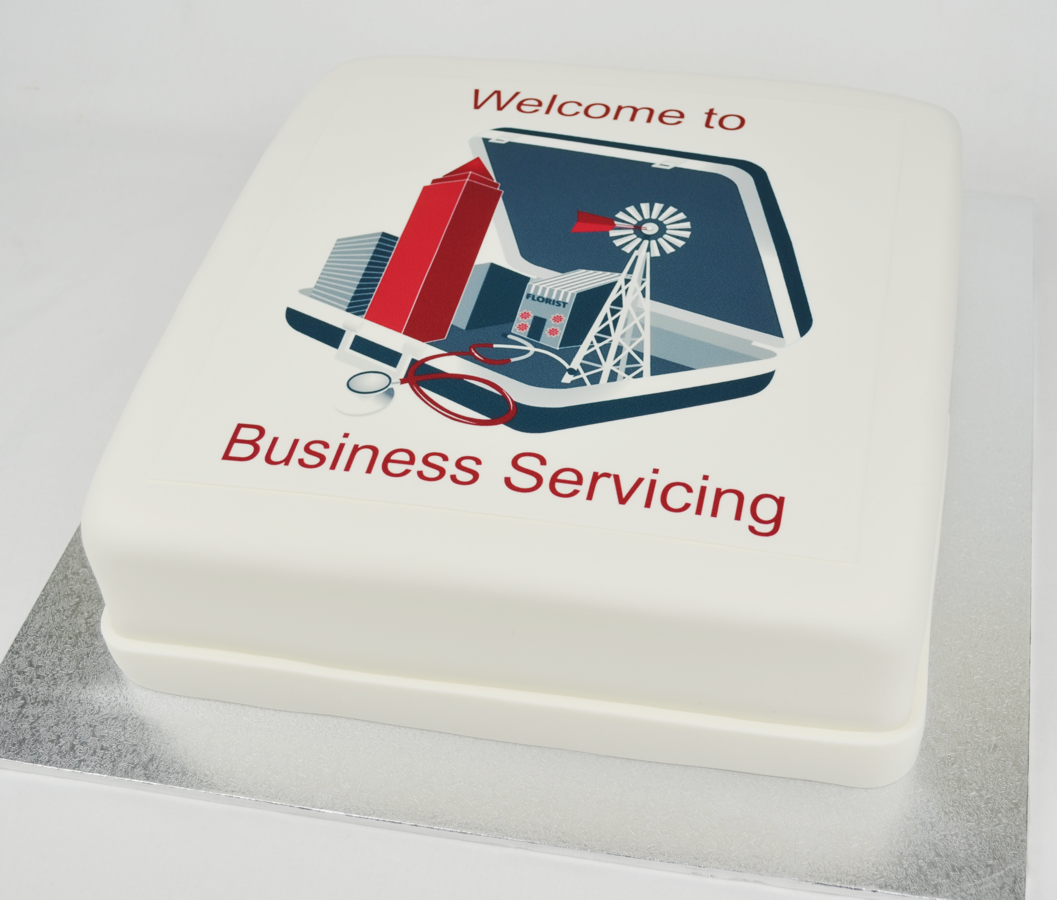 Corporate Cakes. Made With Your Logo Or Branding. Experts in custom ...