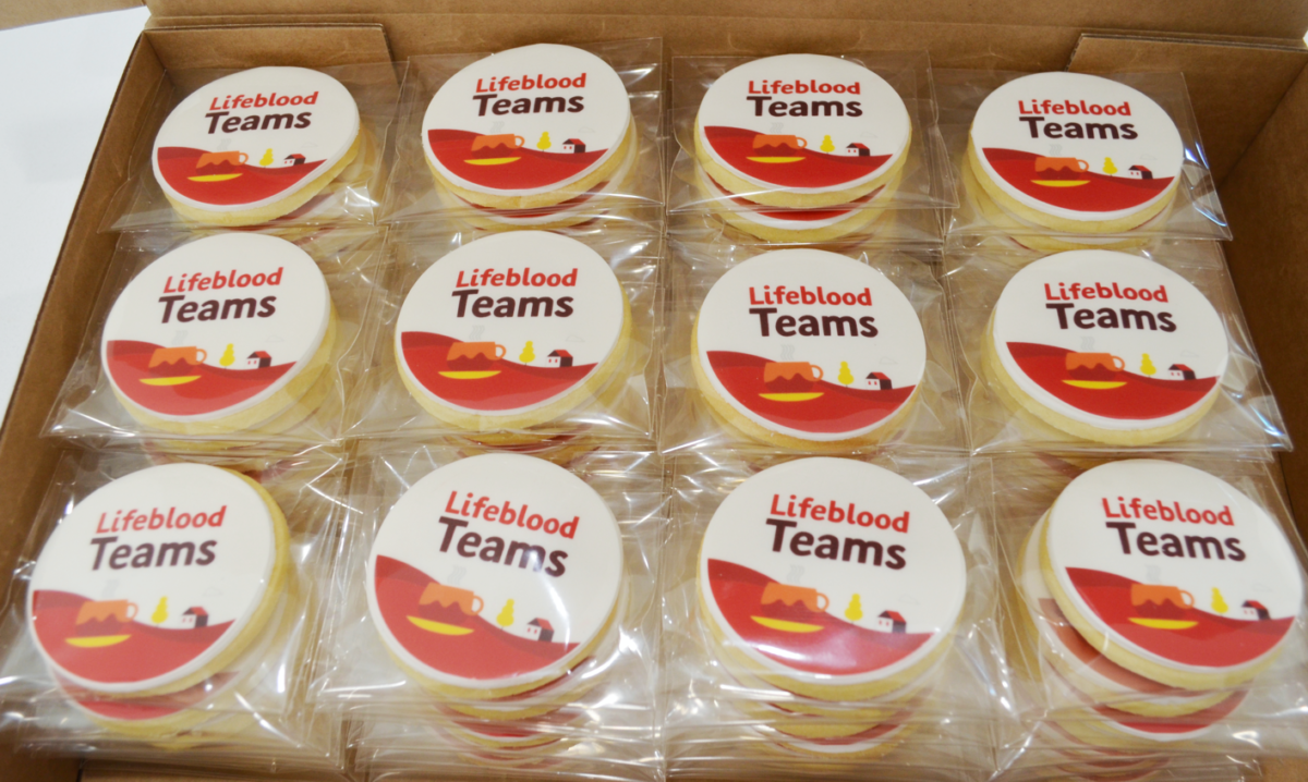 Corporate Logo Cookies Delivered Australia Wide